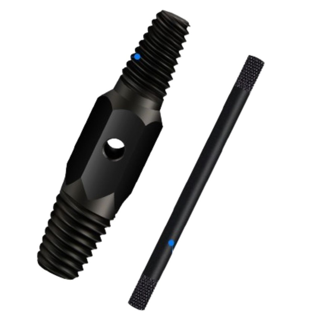 Ferramenta Extrator Saca Rosca Quebrada Torneira Cano Parafuso Com ...