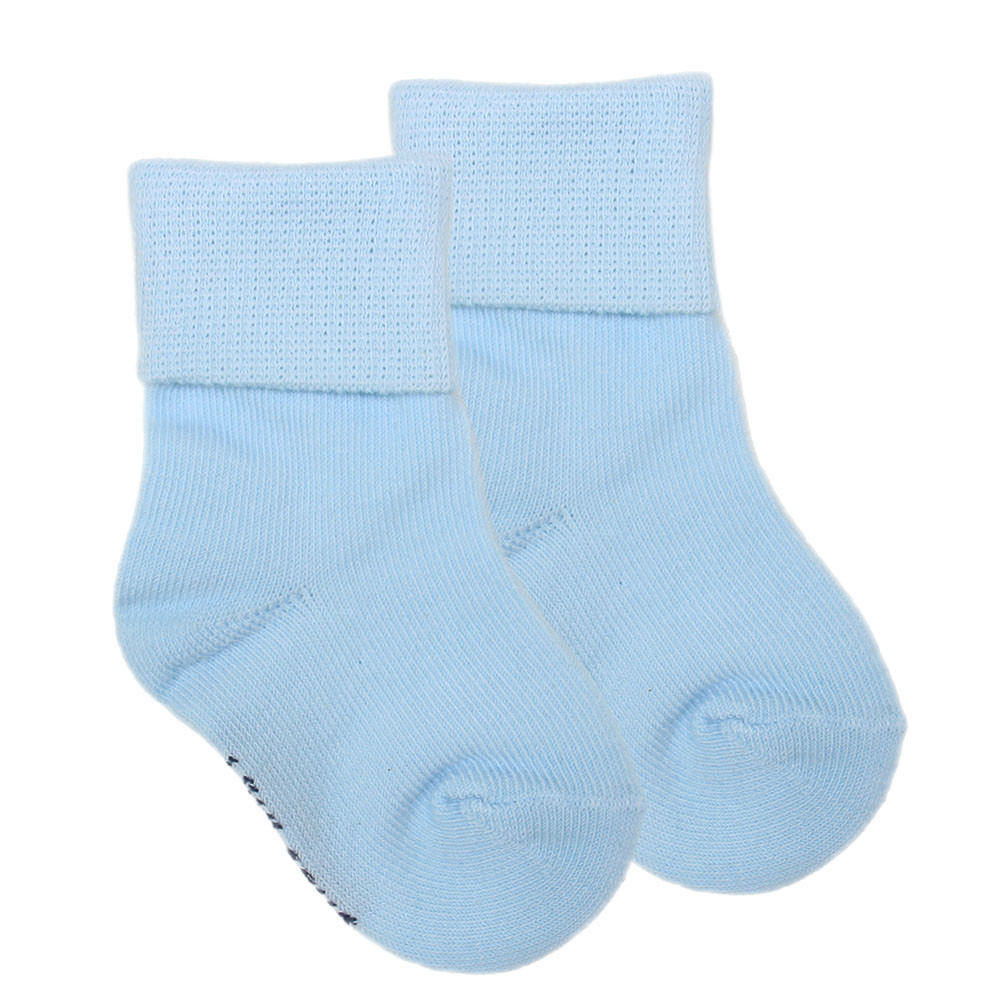 Meia Básica Azul | Shopee Brasil