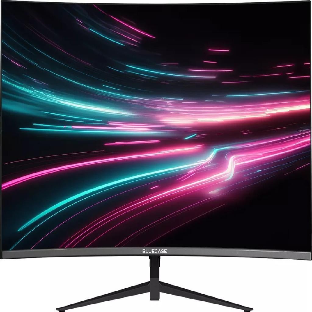 Monitor Gamer 27" Preto Curvo Nyx Full Hd 100Hz Bluecase | Shopee Brasil