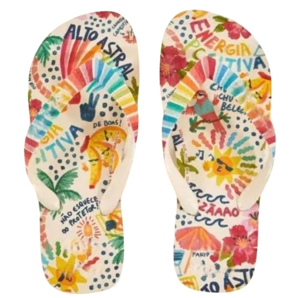Chinelas femininas de dedo moda praia com desconto lançamento | Shopee ...