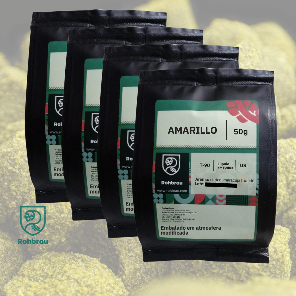 Lúpulo Amarillo em Pellet T-90 - 250g Atmosfera Modificada | Shopee Brasil