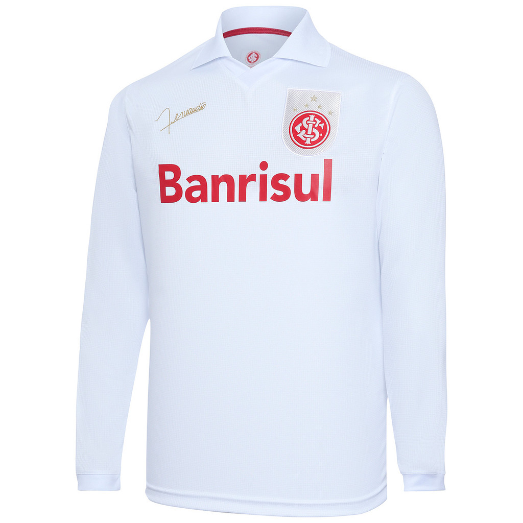 Camisa Internacional Retrô Fernandão Manga Longa Masculina | Shopee Brasil