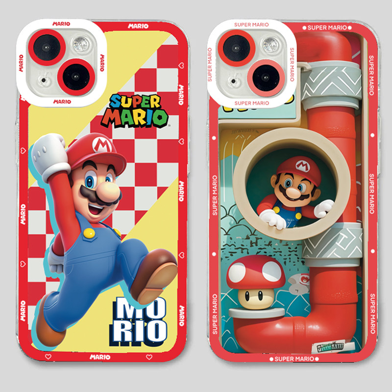 Capa De Jogo Super Mario Bros Para Samsung A15 A35 A05 A55 A54 A04 A24 ...