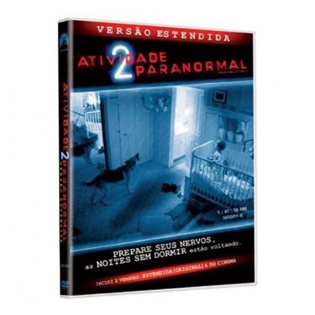 Atividade Paranormal 2 - Versão Estendida - DVD Paramount | Shopee Brasil