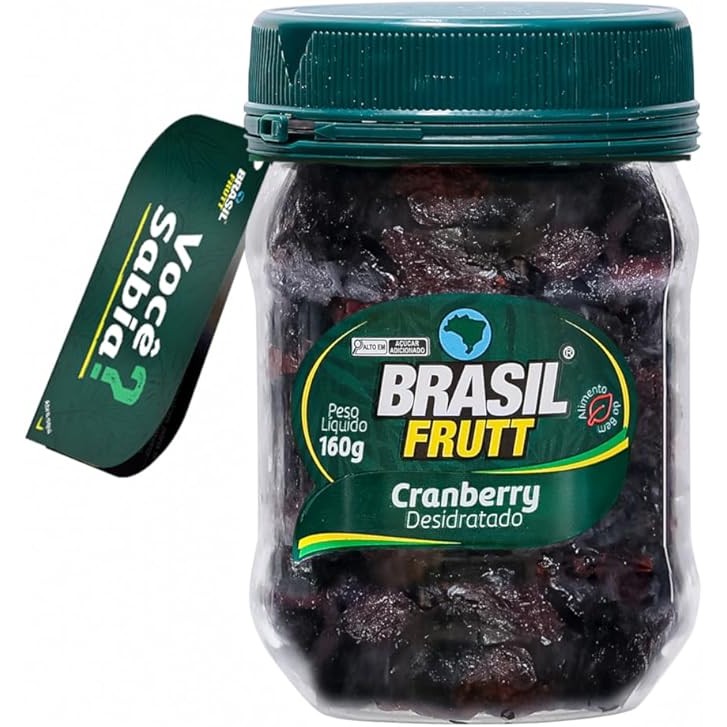 Cranberry Desidratada Natural Brasil Frutt 160g | Shopee Brasil
