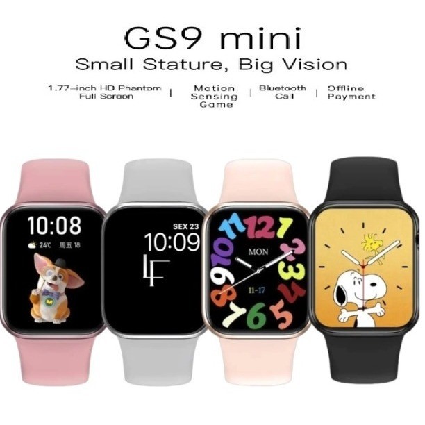 Smartwatch GS9 mini 41mm Relógio Inteligente Full Hd NFC Série 9 Pulso ...