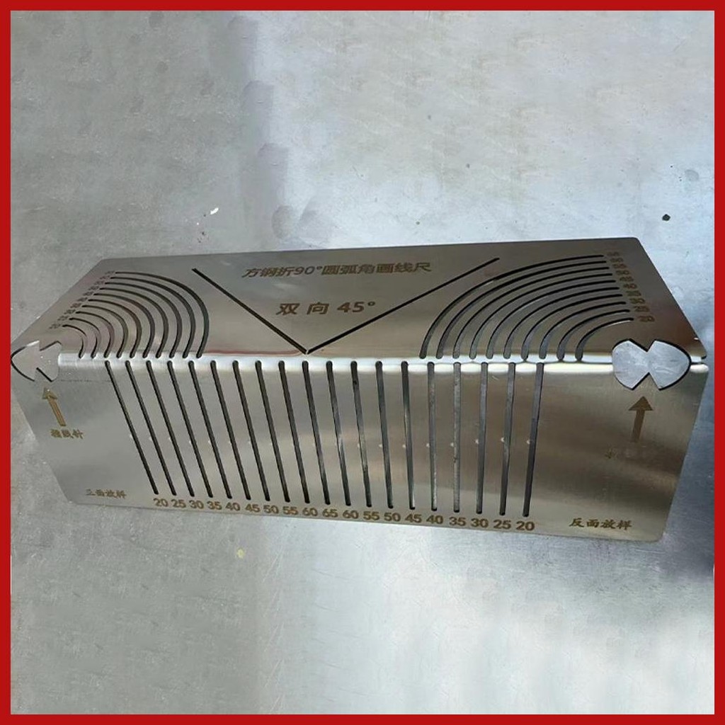 Angle & Arc Marking Ruler Right Angle Construction Arc Marking Tool ...