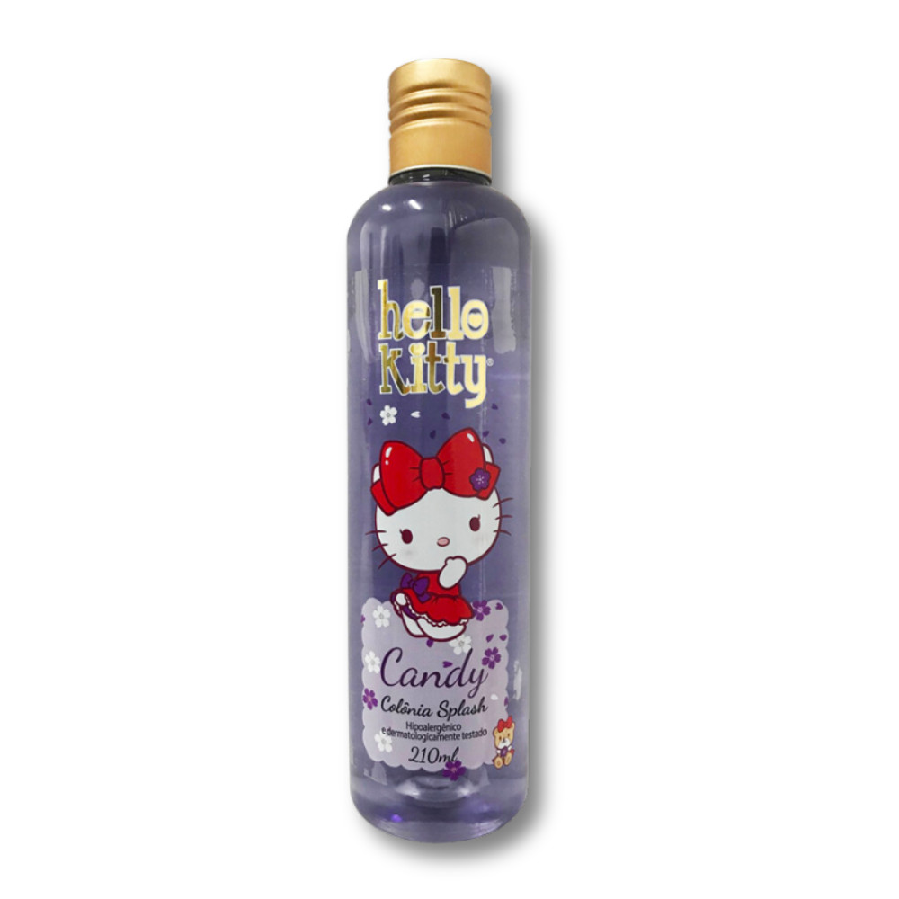 Colônia Splash Candy Hello Kitty 210ml Cia da Natureza | Shopee Brasil