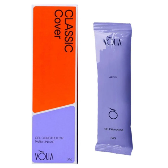 Sache Gel De Unha Refil Classic Cover 34g - Volia + POTE ECO (BRINDE ...