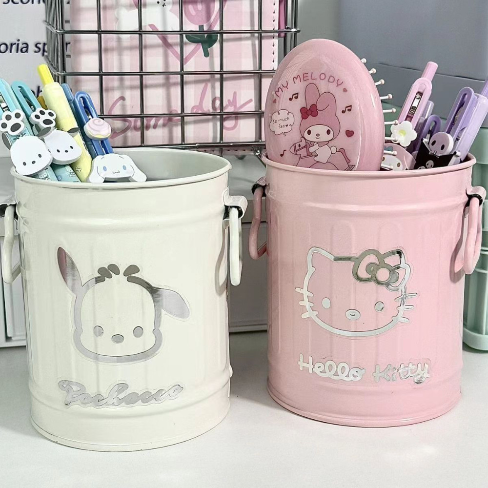 Cute Pochacco E Hello Kitty Porta-Caneta Metálico Criativo De Grande ...