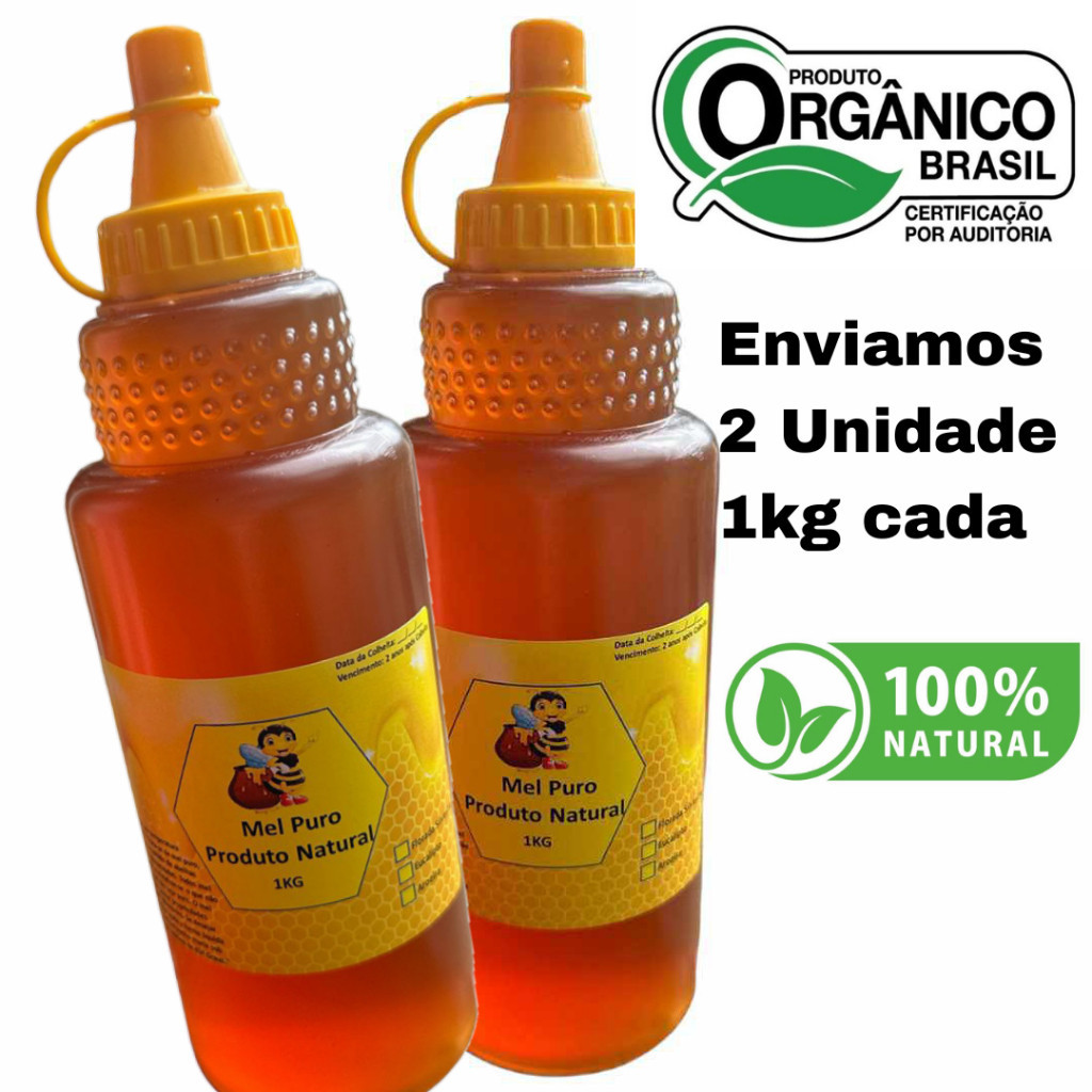2kg Mel 100% puro do vale do Jequitinhonha - Minas gerais - Direto do ...
