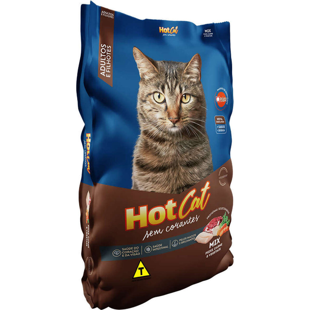 HOT CAT MIX SEM CORANTES 10.1 KG | Shopee Brasil