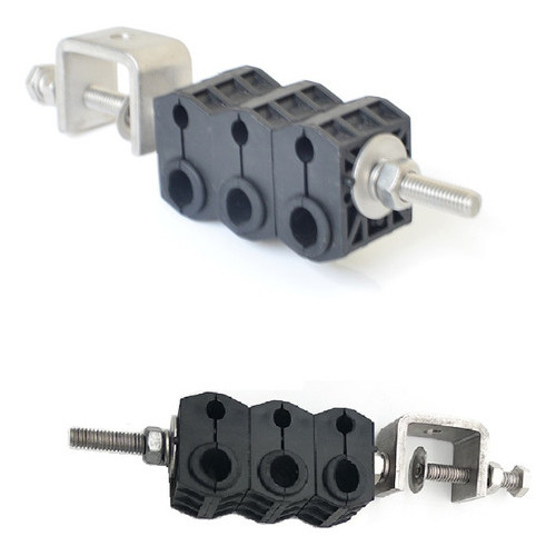 Feeder Clamp 3x2 Cotran Grampo Para Cabos Optico Coaxial Etc | Shopee ...
