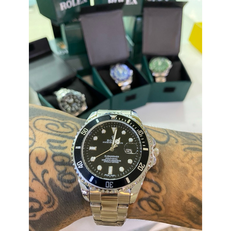 Relógio masculino Submariner Para Homens lançamento 2024 luxo | Shopee ...