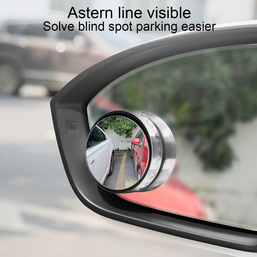 Car Safety Accessory Reversing Assist Mirror 2pcs Blind Spot Mirrors ...