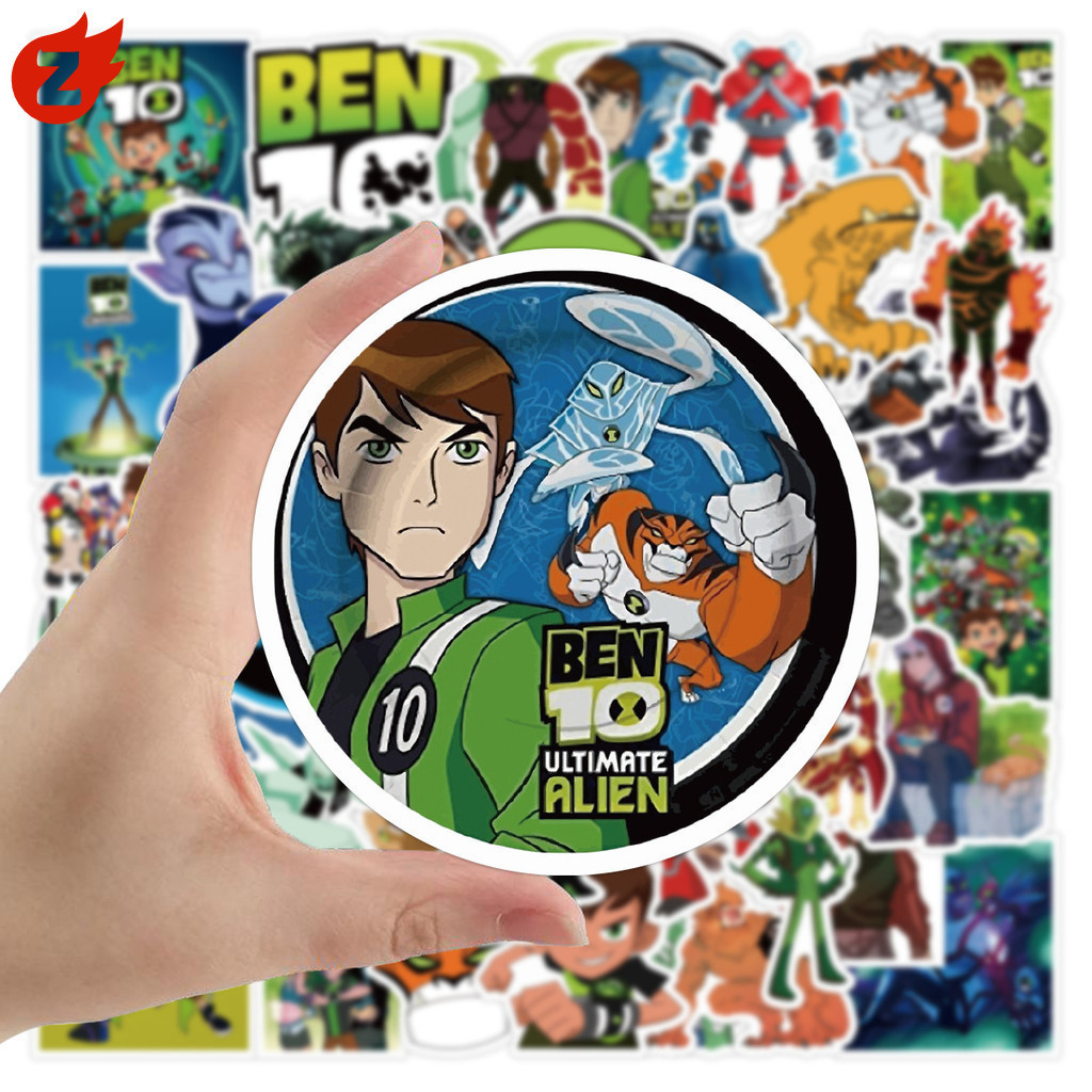 Ben 10 Autocolante Graffiti ~ 50pcs/set Autocolantes Para Notebook À ...