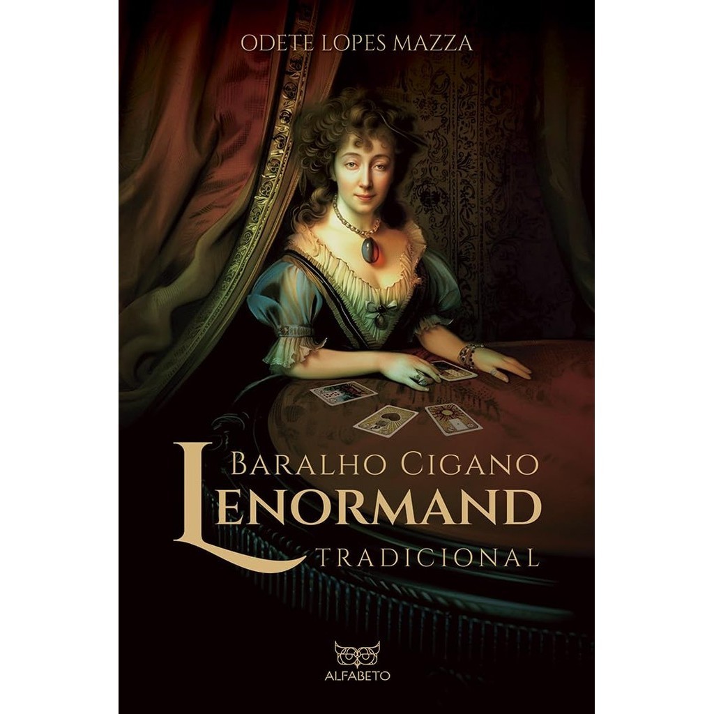 Baralho Cigano Lenormand Tradicional Alfabeto Shopee Brasil
