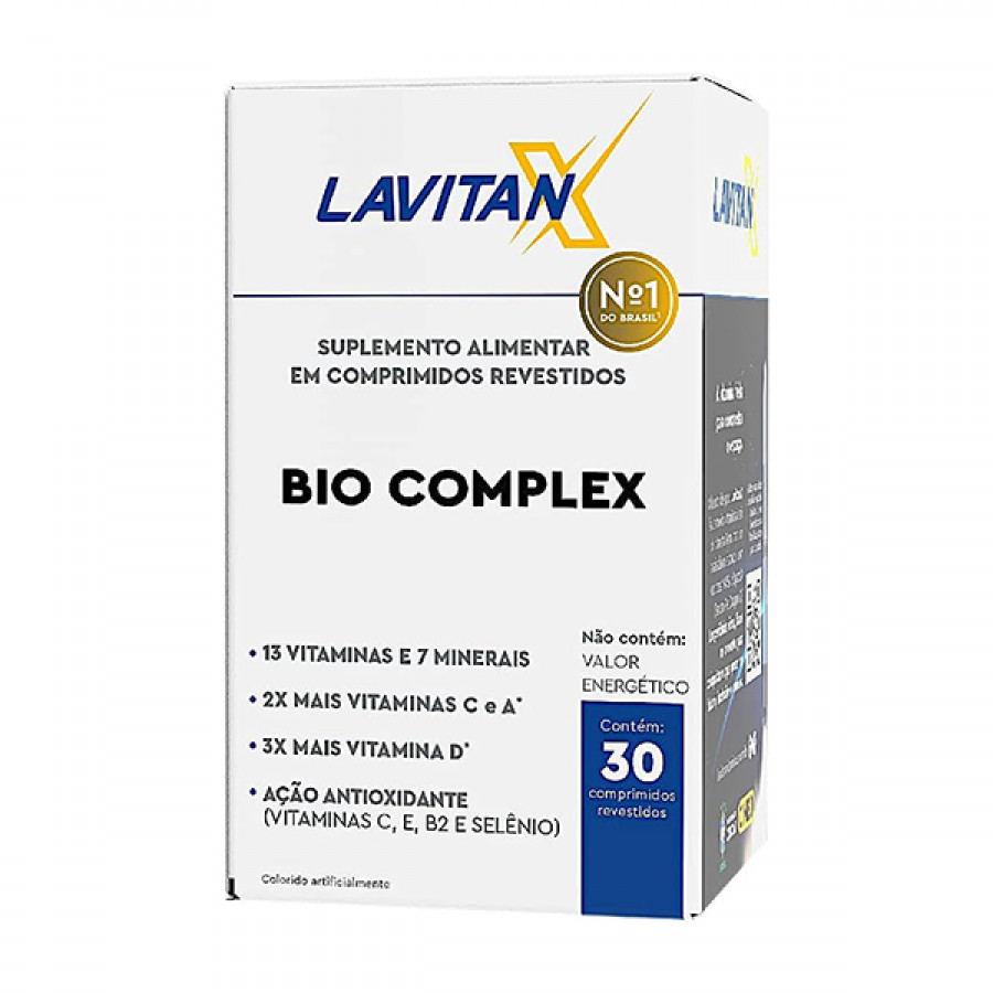 LAVITAN BIO COMPLEX CX 30 COMP | Shopee Brasil