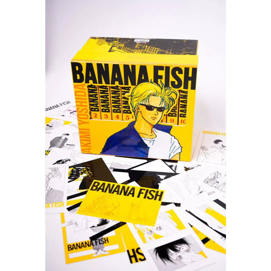 Box Banana Fish Vols. 1 Ao 10 (Com detalhe) | Shopee Brasil