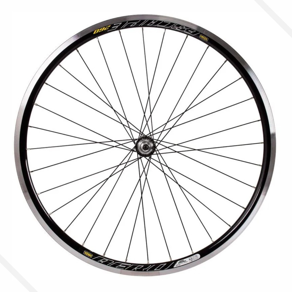 Roda Montada Dianteira Bike Bicicleta 26 x 1.9 Aero Vzan Preto (Somente ...