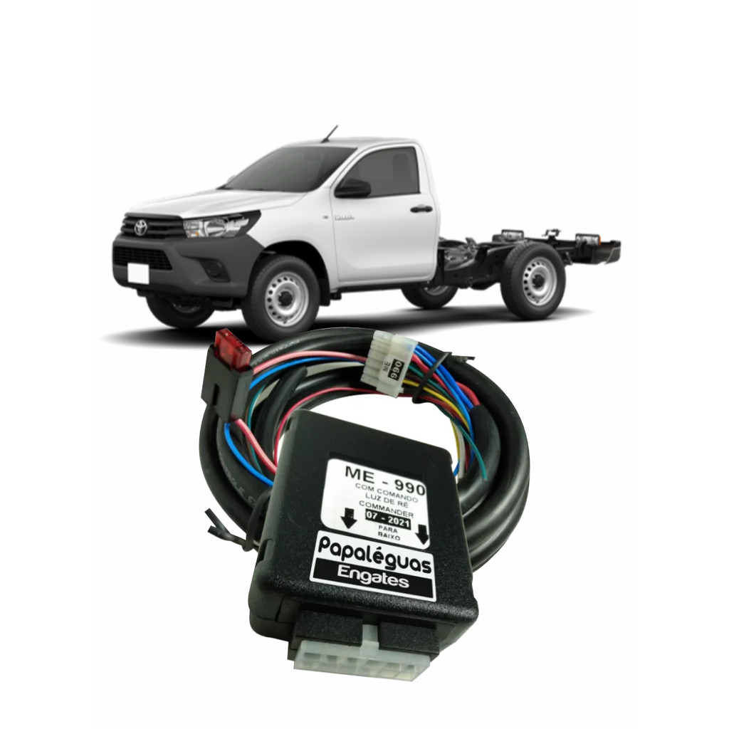 Toyota Hilux Cabine Chassi 2025 Módulo de Engate 5 Canais | Shopee Brasil