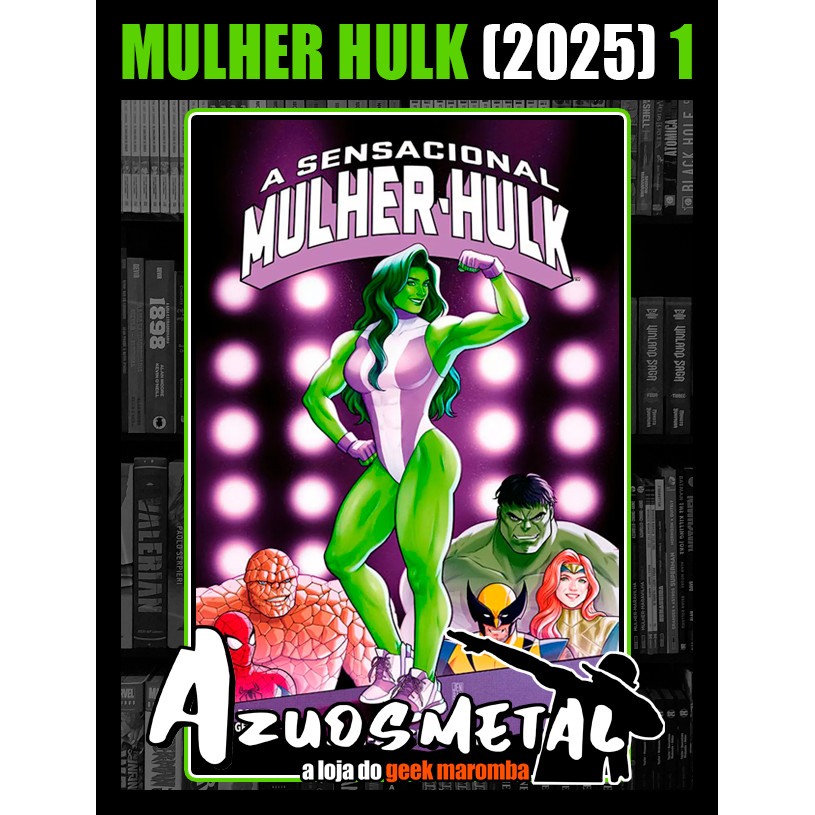 A Sensacional Mulher-Hulk (2025) - Vol. 1 [HQ: Panini] | Shopee Brasil