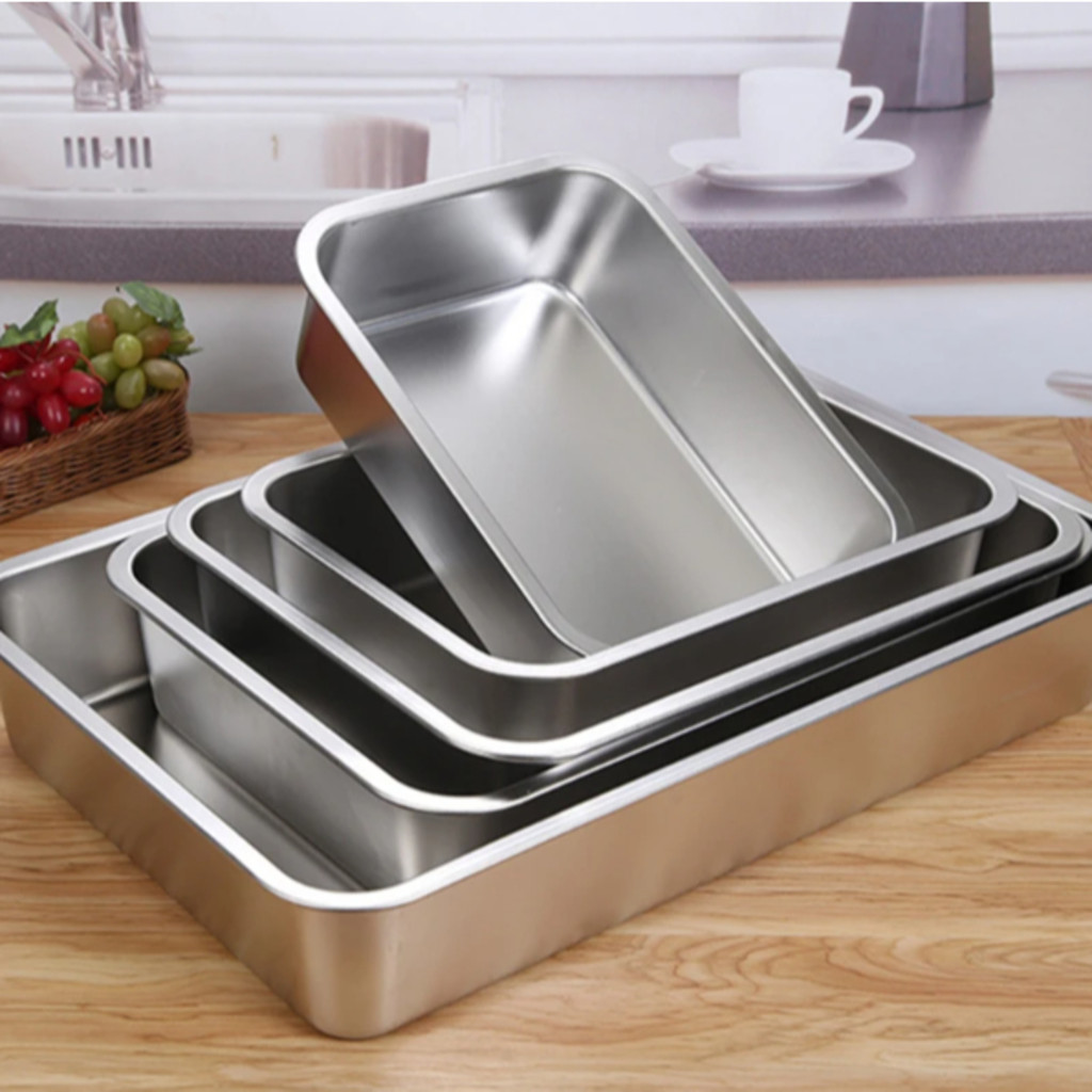 Forma Retangular em Inox – Resistência e Versatilidade na Cozinha (2 ...