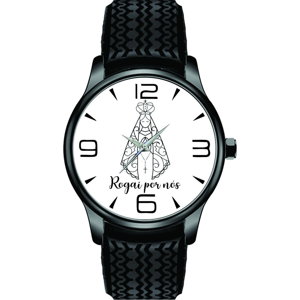 Relógio De Pulso Personalizado Imagem Religiosa- Cod.rgrp127 | Shopee ...