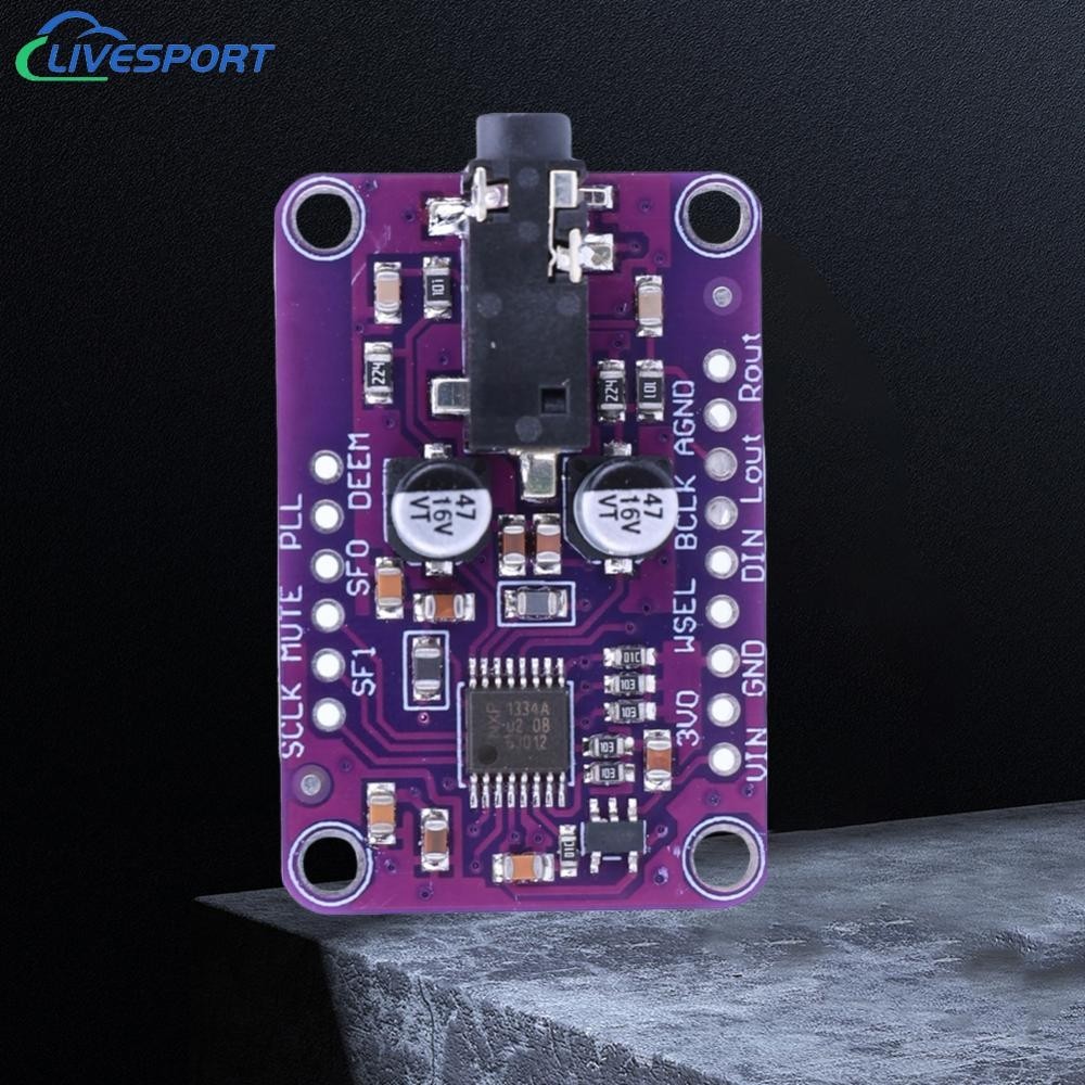 CJMCU-1334 Módulo Decodificador DAC I2S UDA1334A Para Arduino ...