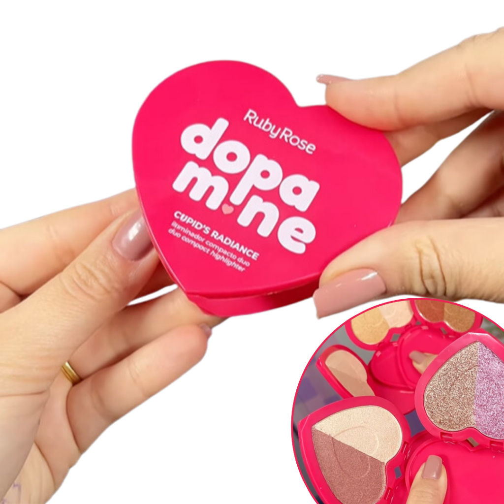 Iluminador Compacto Duo Dopa Mine By Ruby Rose - Escolha seu tipo | Shopee Brasil