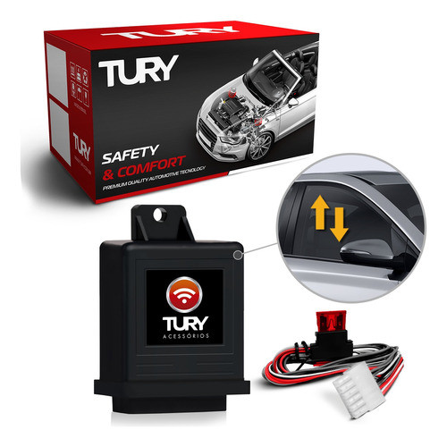 Módulo De Automação Vidro Eletrico Tury Pro 2.12 | Shopee Brasil