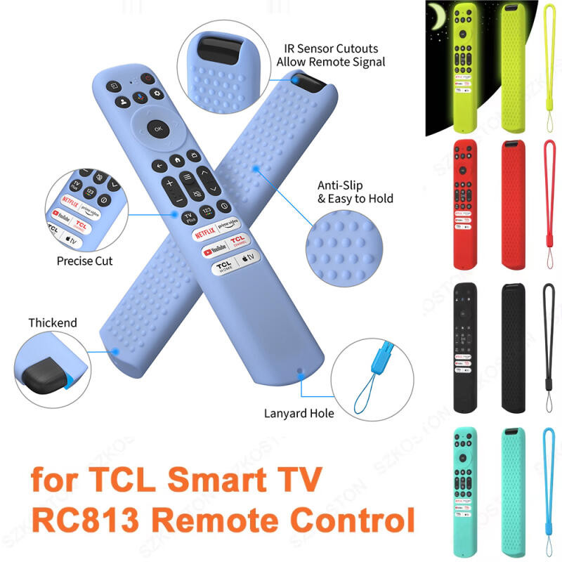 Capa Remota De Silicone Para TV Inteligente , De Controle TCL RC813 ...