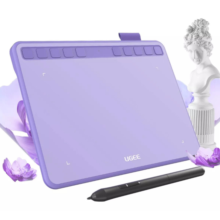 Mesa Digitalizadora Com Tela Ugee S640 Tablet 6,3 Inch Caneta Desenho ...