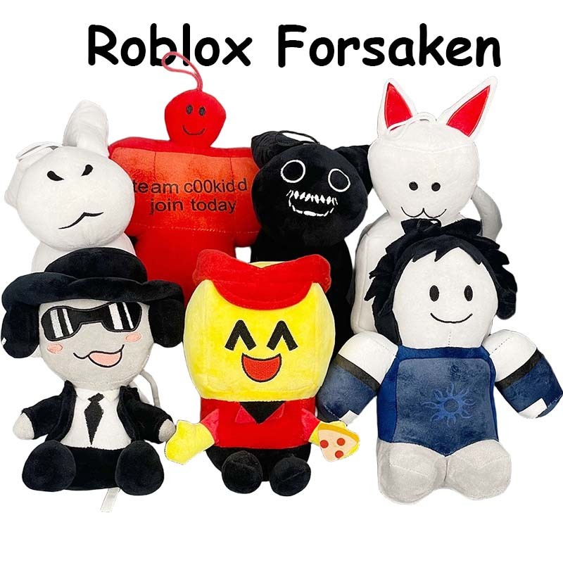 Roblox Forsaken Plushine Toy 20CM Chance Man Elliot C00lkidd Brinquedos ...