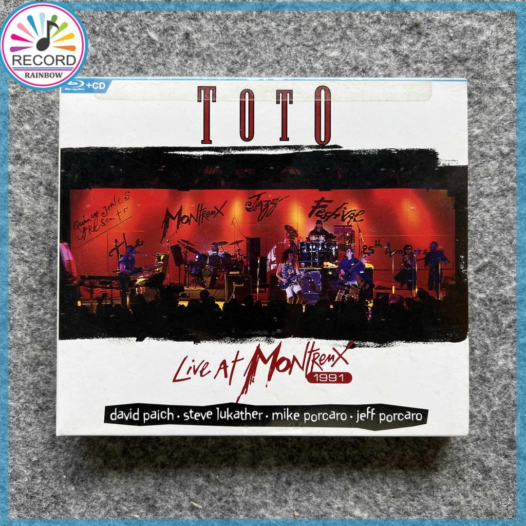 Toto Live At Montreux 1991 Original CD+Blu-ray Album [Lacrado] Brand ...