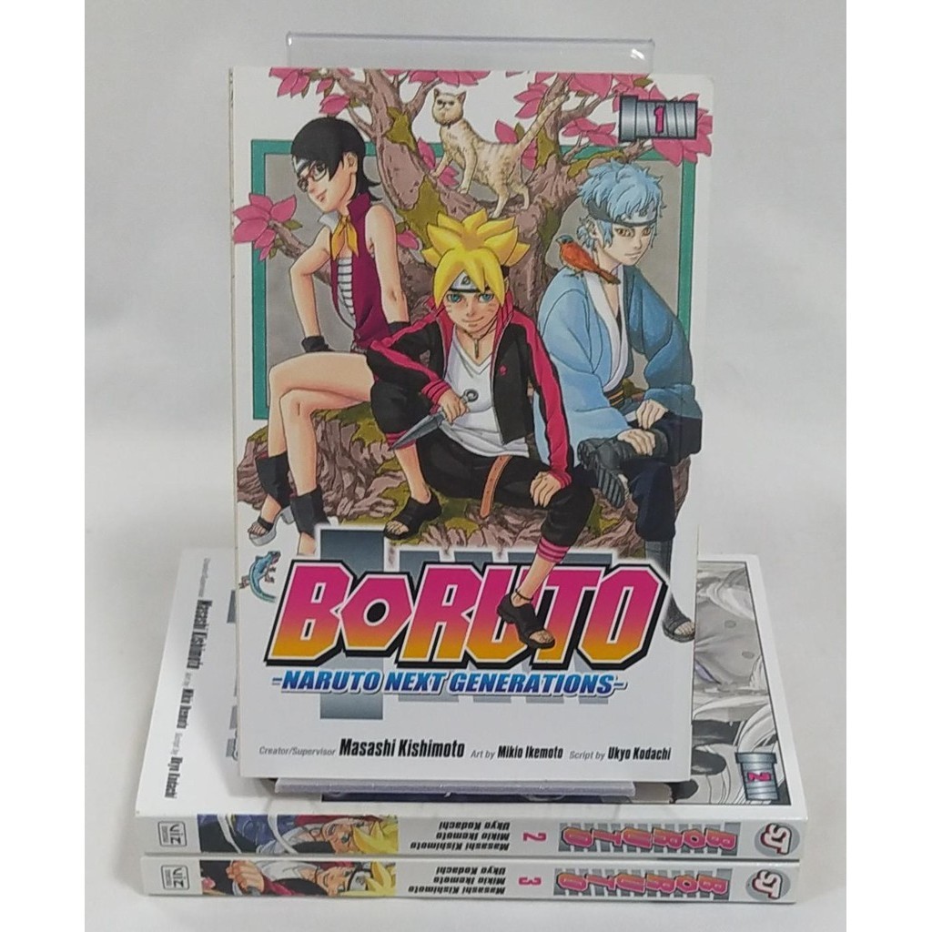 Coleção Mangás Boruto - Volumes 1 Á 3 de Masashi Kishimoto | Shopee Brasil