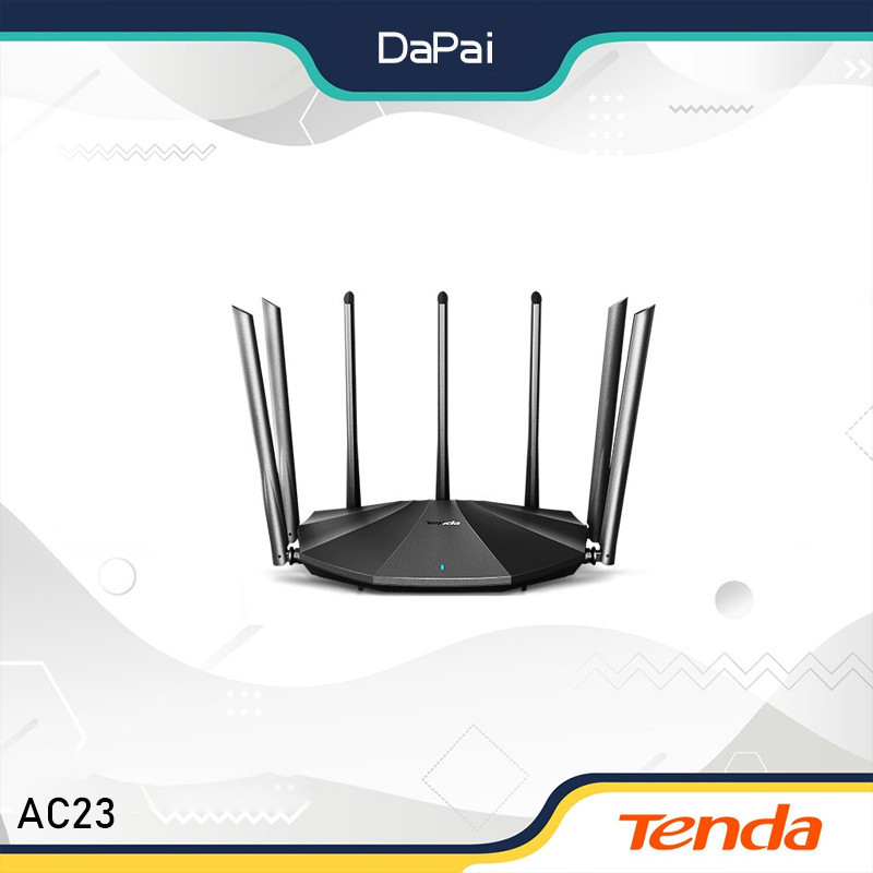 Tenda AC23 Dual Gigabit Router 2100M Wireless Home 5G band Porta Fibra ...