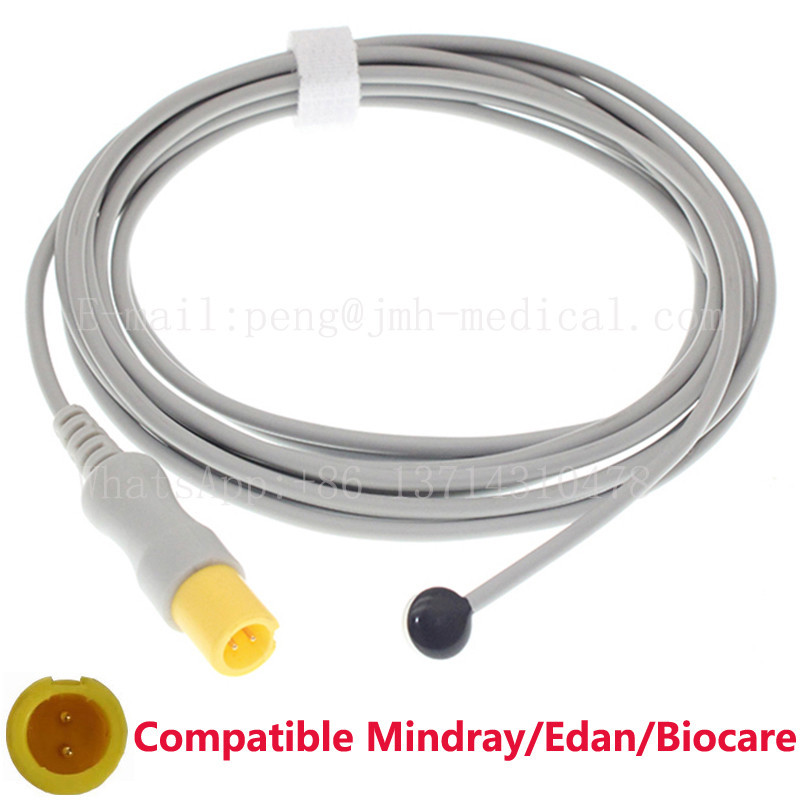 Sensor De Sonda De Temperatura Skin/Cavity/Esophageal/Rectal Compatível ...