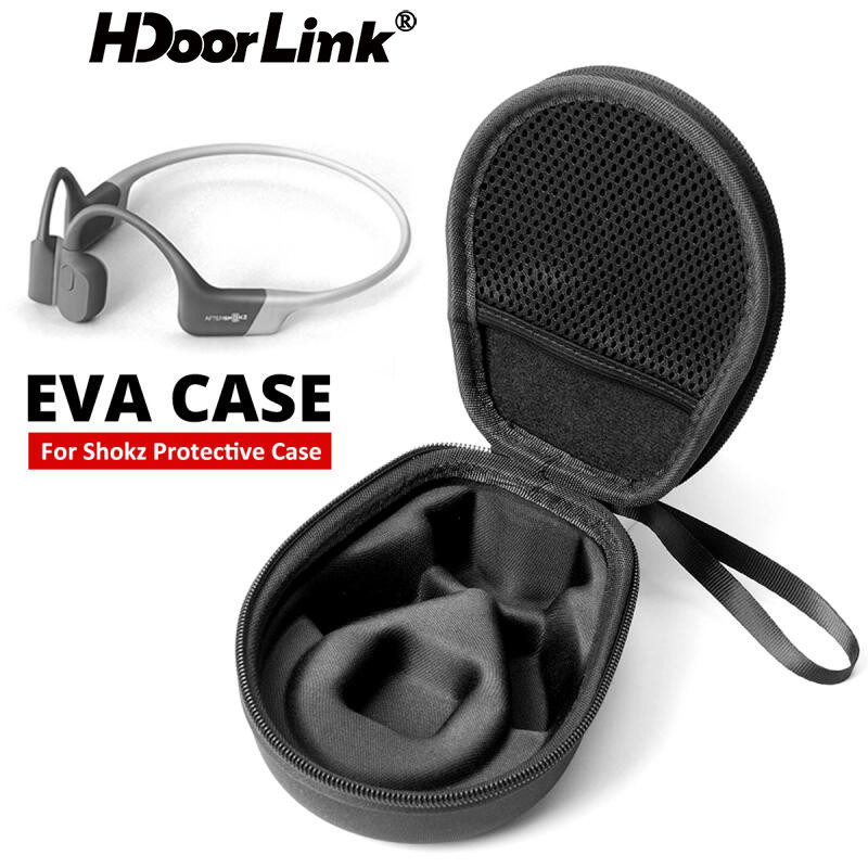 HdoorLink EVA Bone Conduction Headphone Case Concha Dura Bolsa Para ...