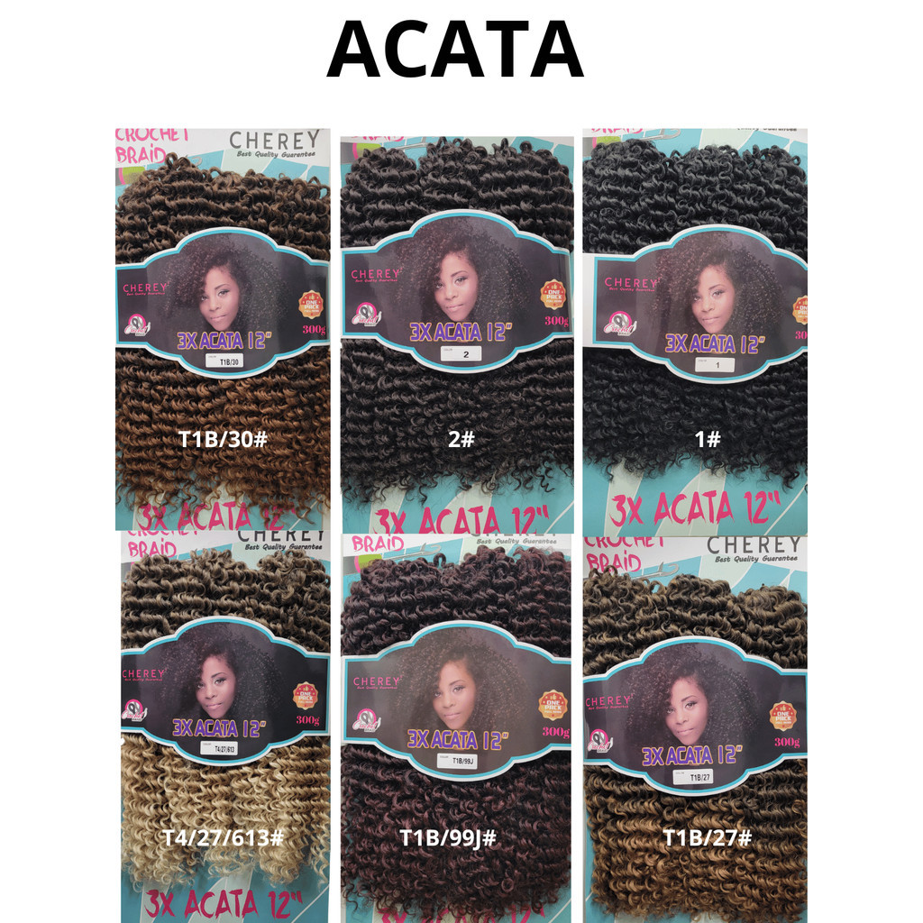 Cabelo Cherey 3X Acata 12" 300g | Shopee Brasil