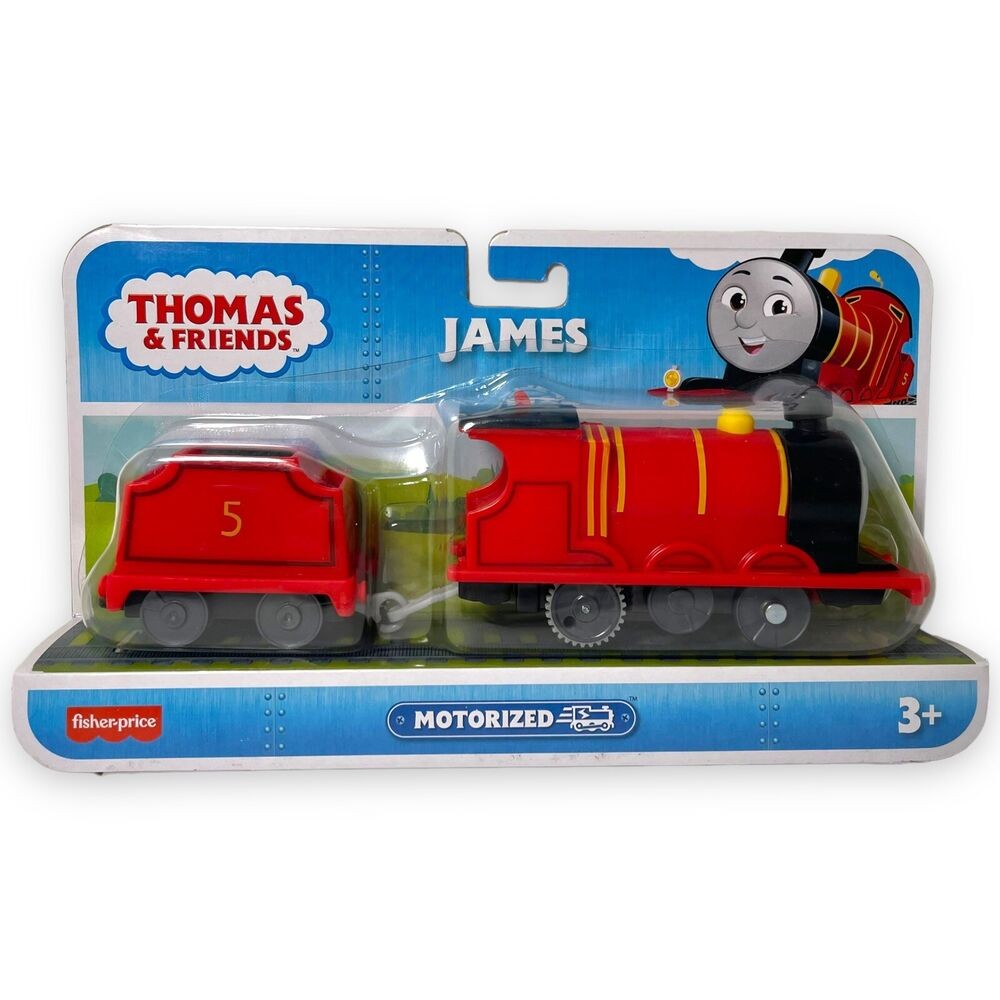Thomas E Amigos Trackmaster Ferrovia Motorizada James Red Train Novo ...