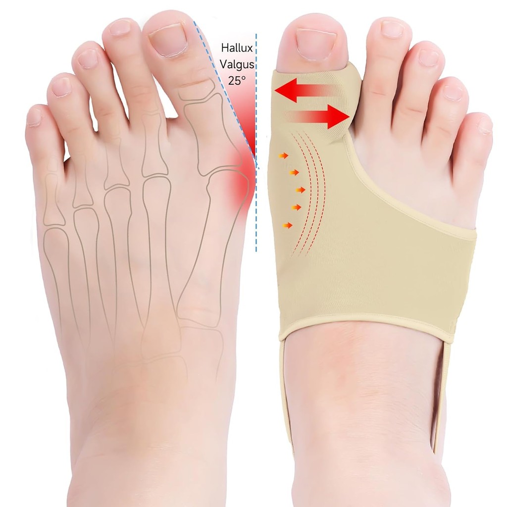 2PCS Bunion Corrector for Women & Men Big Toe, Big Toe Separators ...