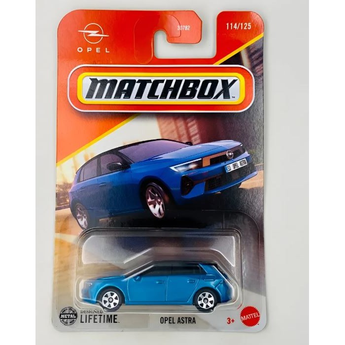 Miniatura Opel Astra 2022 1:64 Matchbox | Shopee Brasil