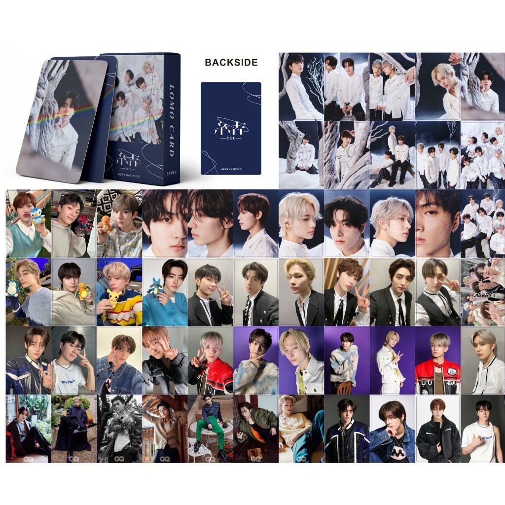 50-119pcs EN Holographic Postcards ROMANCE UNTOLD MEMORABILIA HEESEUNG ...