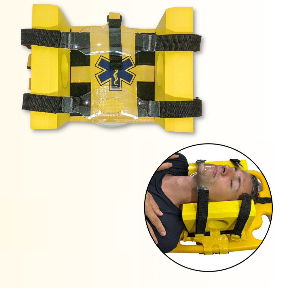 Imobilizador Cervical Prancha de Emergência Resgate | Shopee Brasil