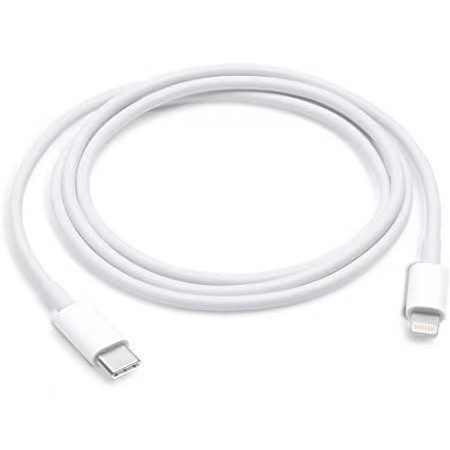Cabo iPhone Apple Lightning USB Type C - 1 Metro/2 Metro | Shopee Brasil