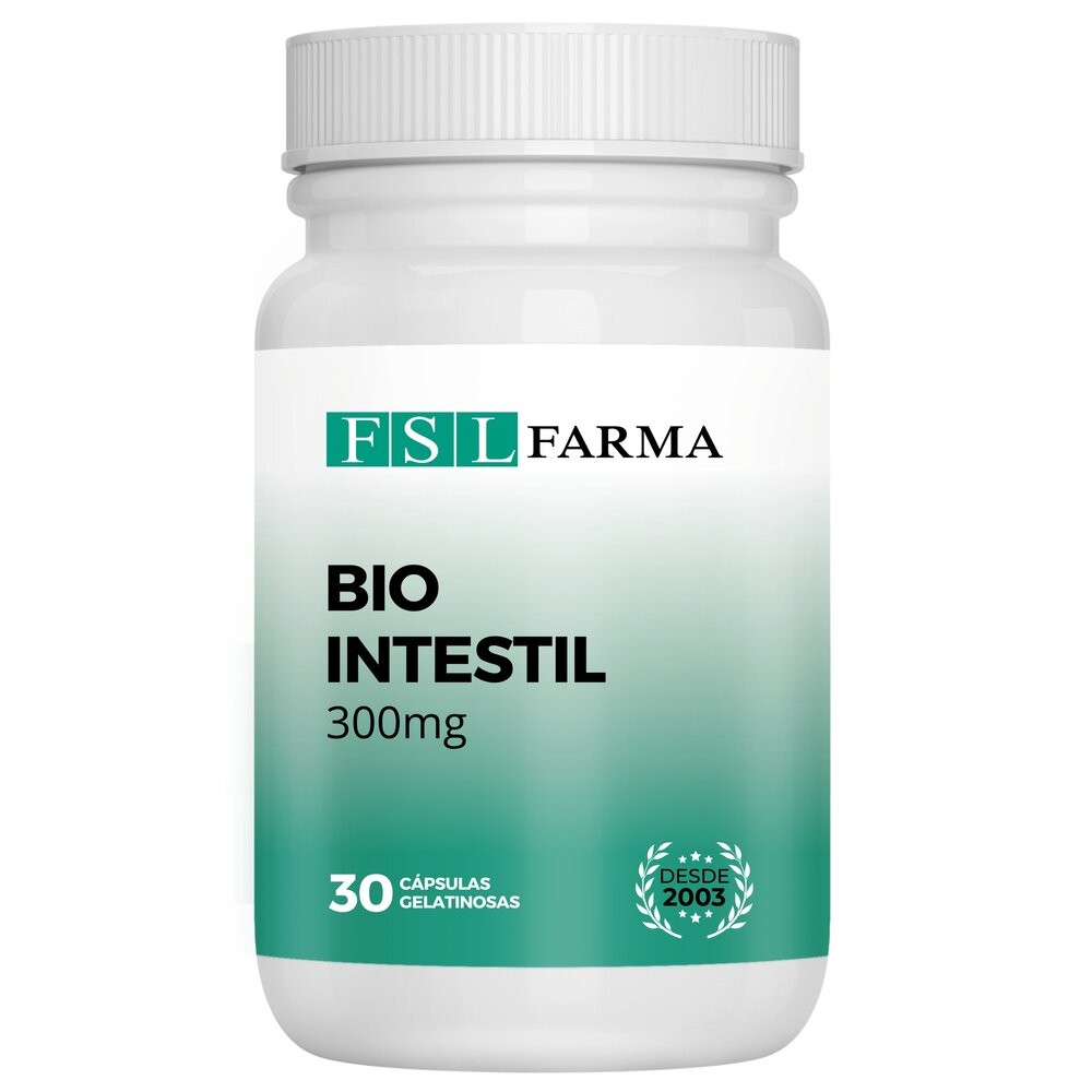 BIOintestil 300mg l Digestão e Motilidade Intestinal 30 Cápsulas ...