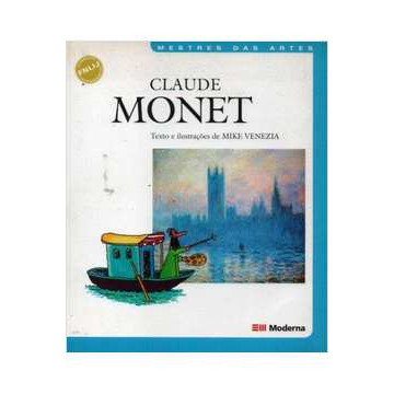 Mestre das Artes - Claude Monet de Mike Venezia 6788542 | Shopee Brasil
