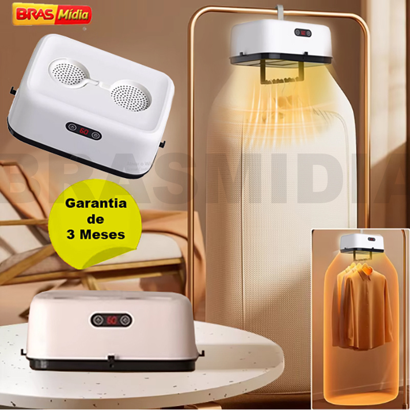 Mini Secadora De Roupa Elétrica Portátil Compacto Dobrável | Shopee Brasil