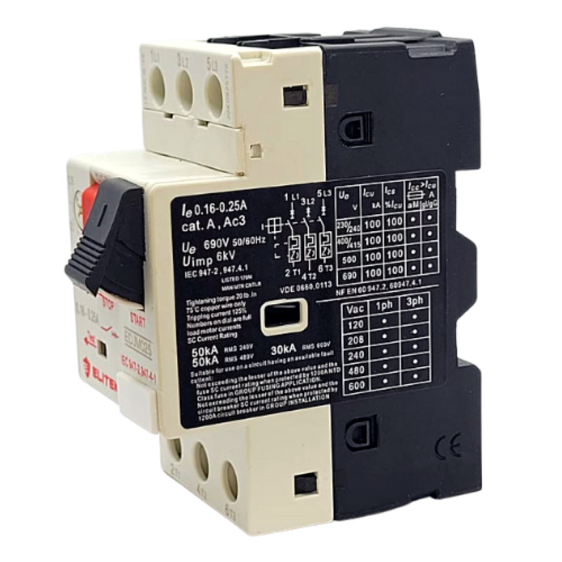 Disjuntor Motor Termomagnético 32-40A - GV3ME40 | Shopee Brasil